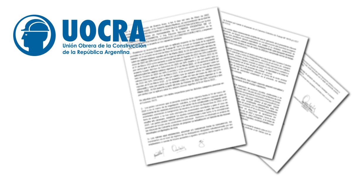 UOCRA | Sitio oficial de la Unión Obrera de la Construcción de la ...